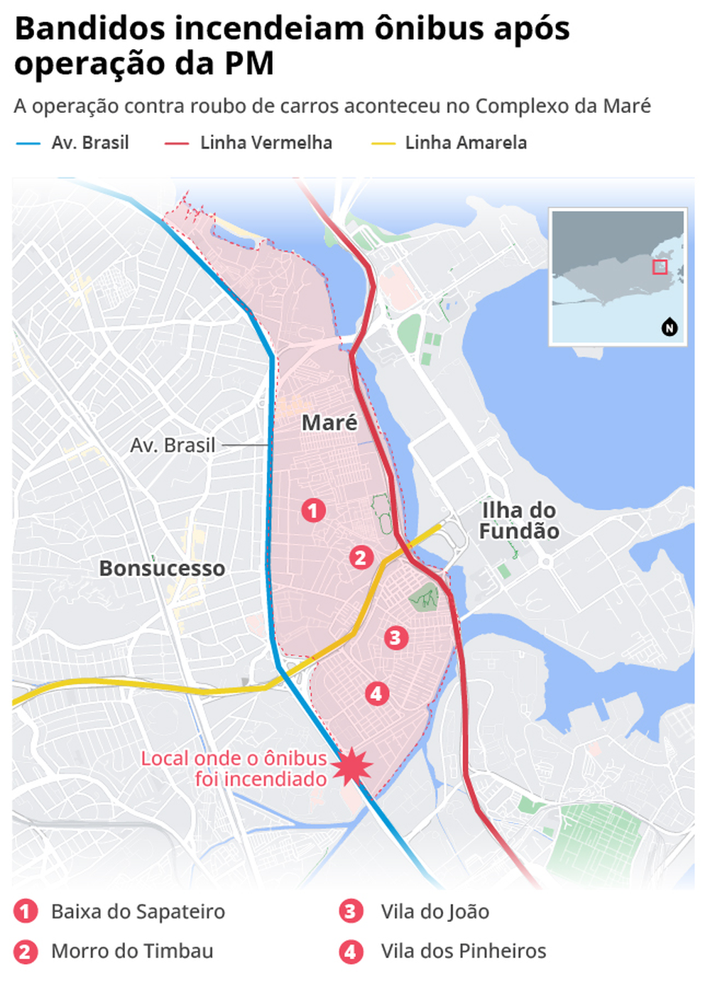 Como o Complexo da Maré se transformou num desafio à segurança pública ...