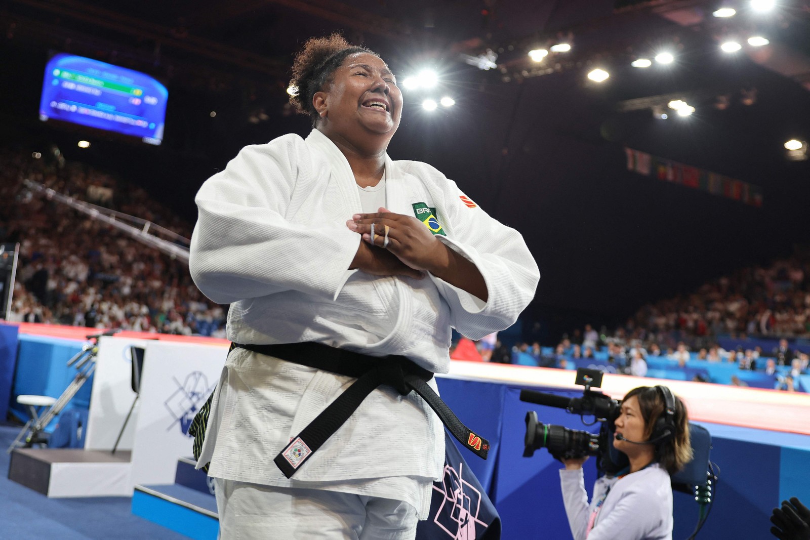 Judoca Bia Souza conquista primeira medalha de ouro para o Brasil nos ...