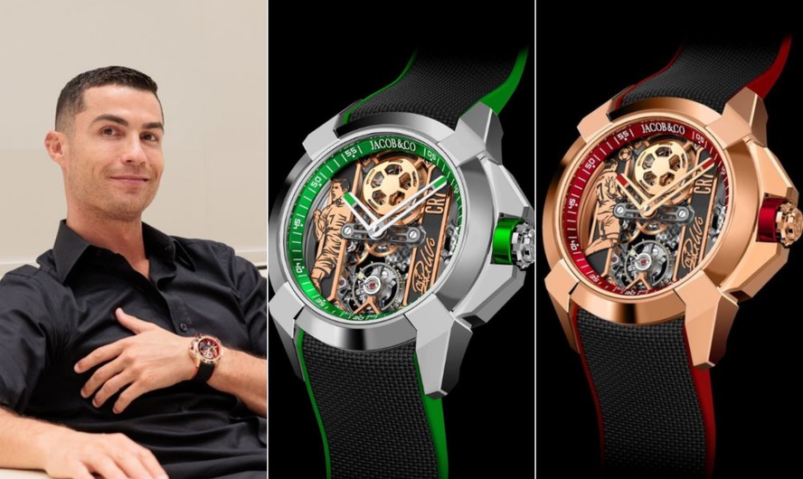 Cristiano Ronaldo lança marca própria de relógios de luxo e dois ...
