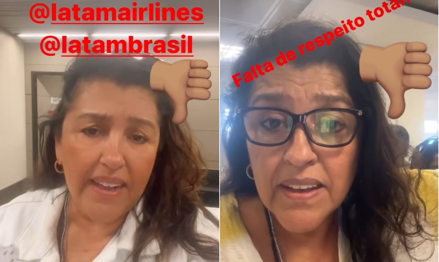Regina Casé vive 'pesadelo' em viagem no feriado após voo cancelado ...