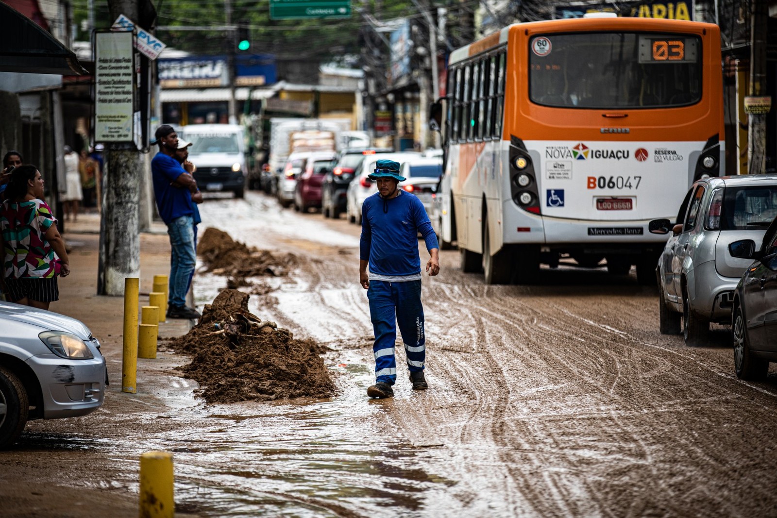 Obras de R$ 733 milhões no Rio Botas, que transbordou durante chuvas na ...