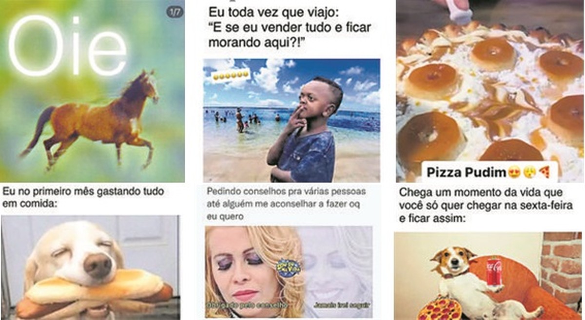Profissão 'memeiro': com milhões de seguidores, criadores de posts de humor são disputados por ...