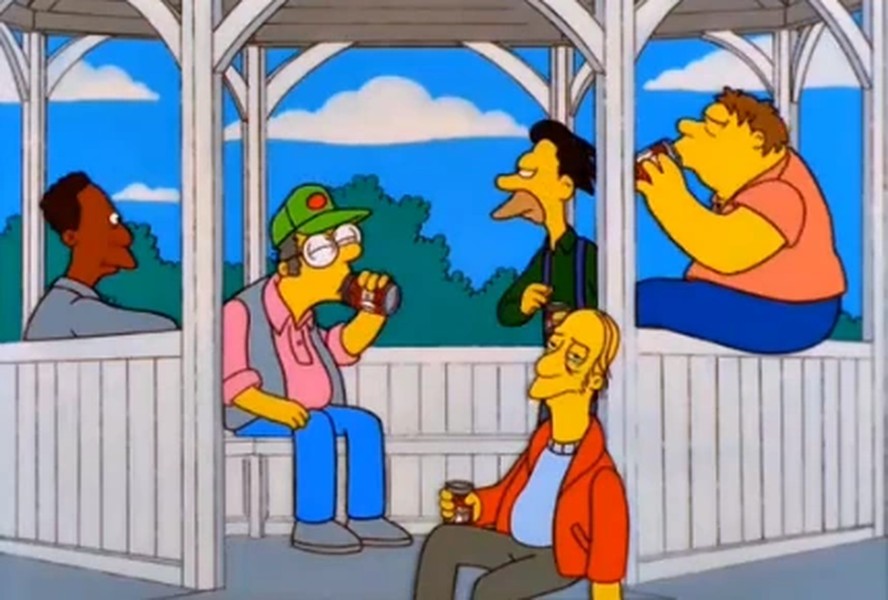 ‘Os Simpsons’: saiba quem é Larry Dalrymple, cliente fiel do Bar do Moe ...