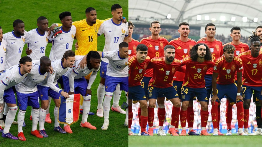 Adversários na semifinal da Eurocopa, França e Espanha se diferem no ...