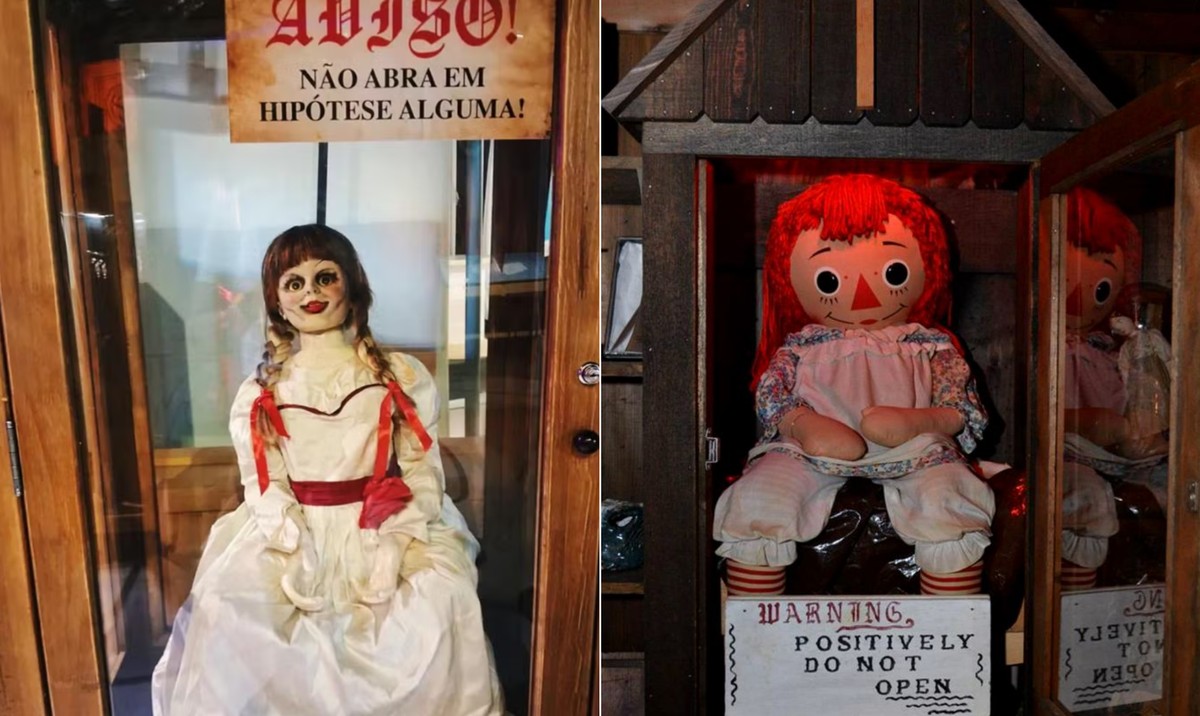 Queimada em incêndio no Rio: saiba onde fica a boneca Annabelle real e ...
