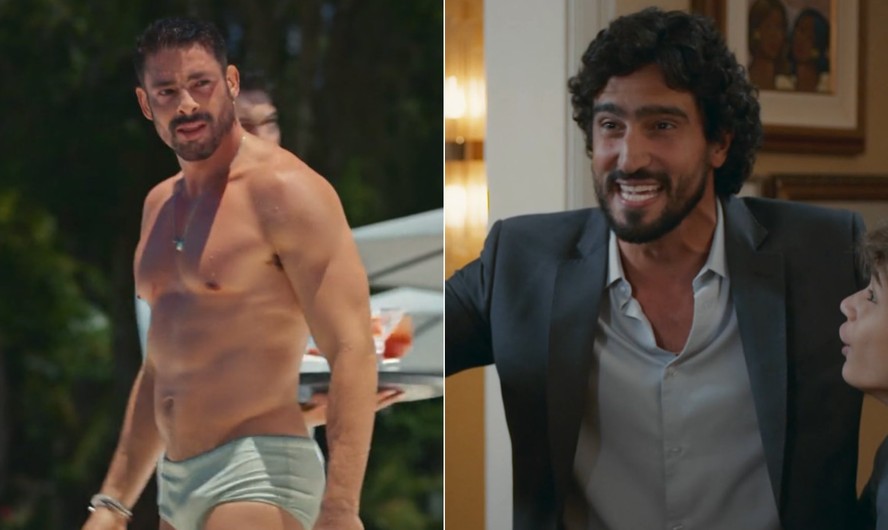 Novela de galãs: 'Vale tudo' enlouquece web com cenas de Cauã Reymond de sunga e sorriso de ...