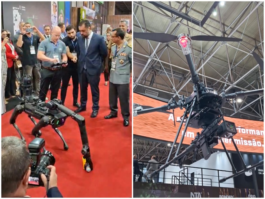 De cão robô a drone com fuzil: conheça as principais novidades da maior ...