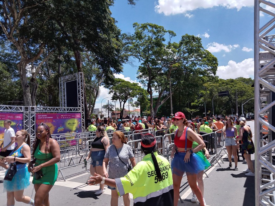 Controles de entrada deixam blocos com 'cara de balada' em São Paulo