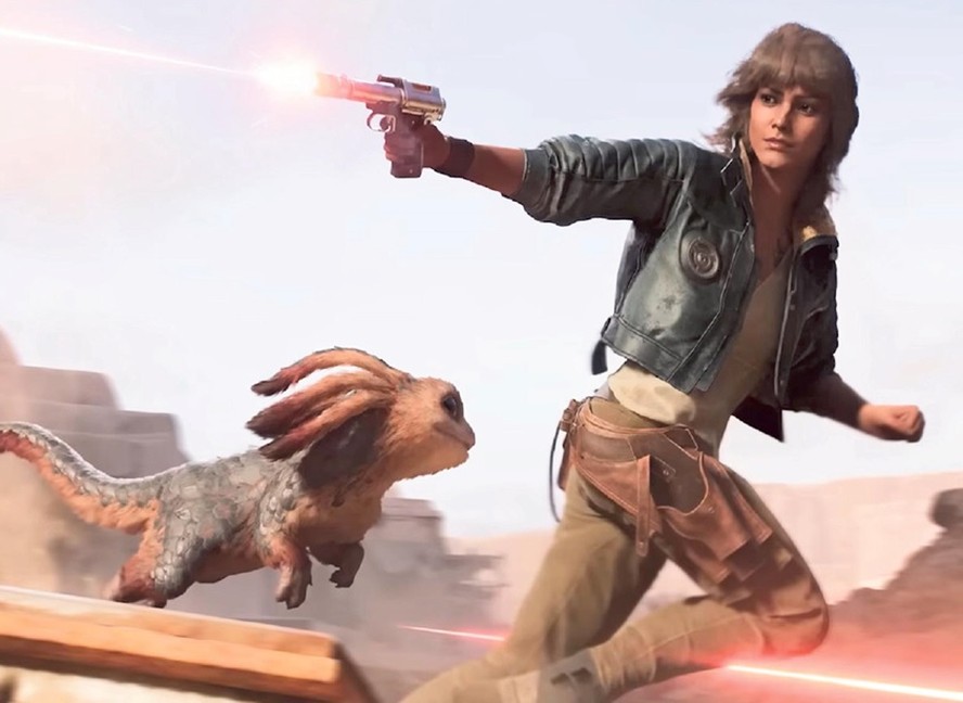 Versão feminina de Han Solo chega aos games em 'Star Wars Outlaws'