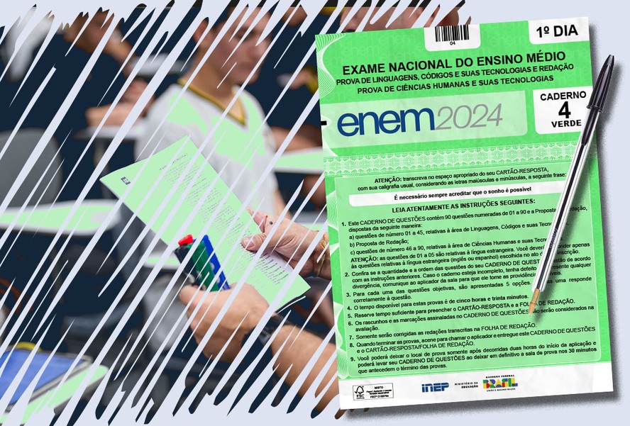 Gabarito extraoficial do Enem 2024 2º dia: veja as respostas da prova verde