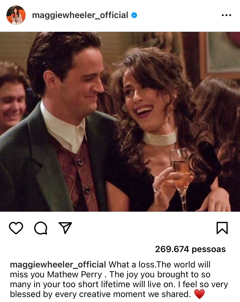 Atores que participaram de 'Friends' relembram Matthew Perry; veja as ...