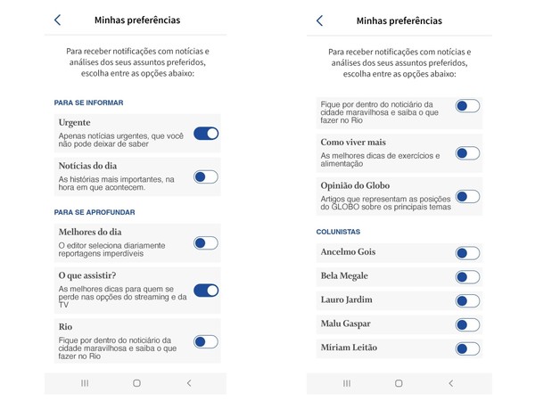 O GLOBO lança novo app: mais rápido, mais fácil de usar e com alertas ...