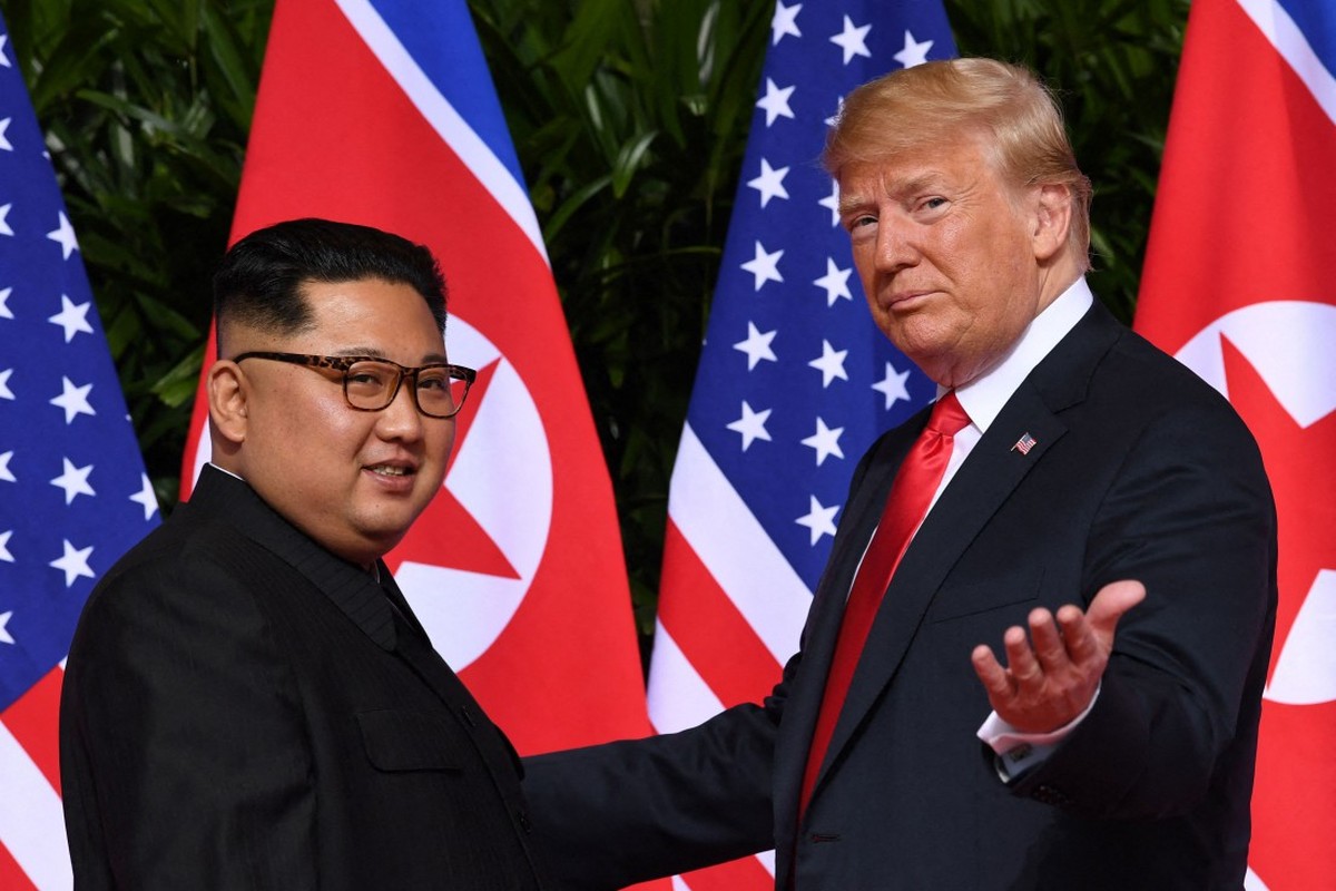 Trump diz que 'gostaria' de se encontrar com Kim Jong-un em viagem pela ...