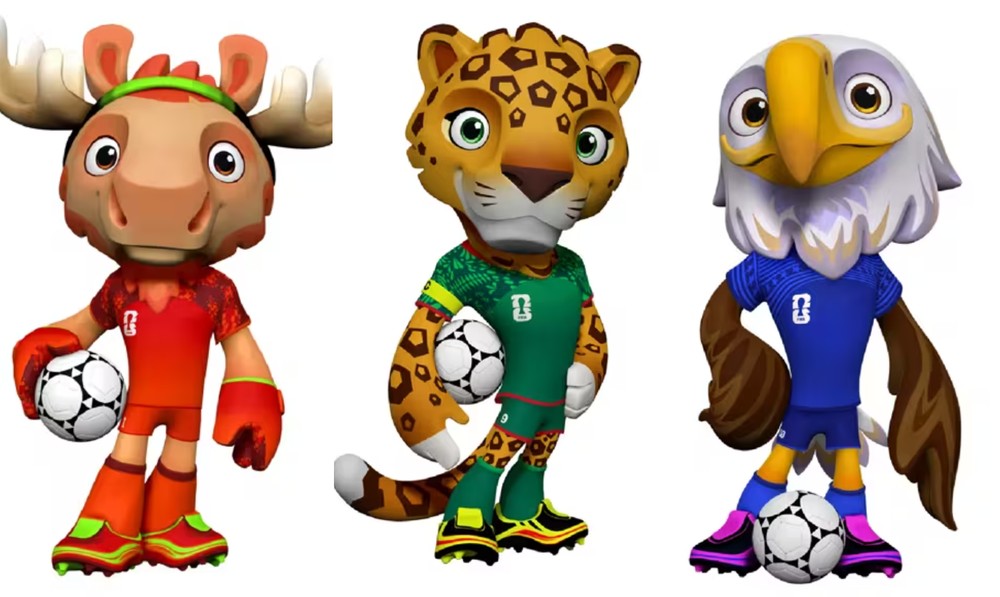 Quais são os mascotes da Copa do Mundo de 2026?