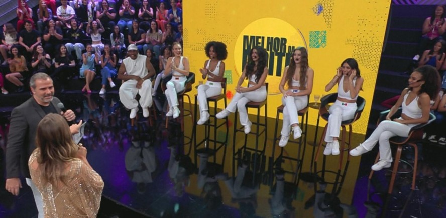 Rodrigo Alvarez e Joana Treptow recebem o grupo Now United no 'Melhor ...