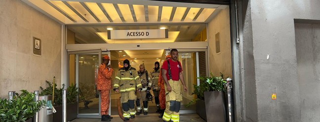 Imagens mostram demora de evacuação e o combate ao incêndio no shopping ...