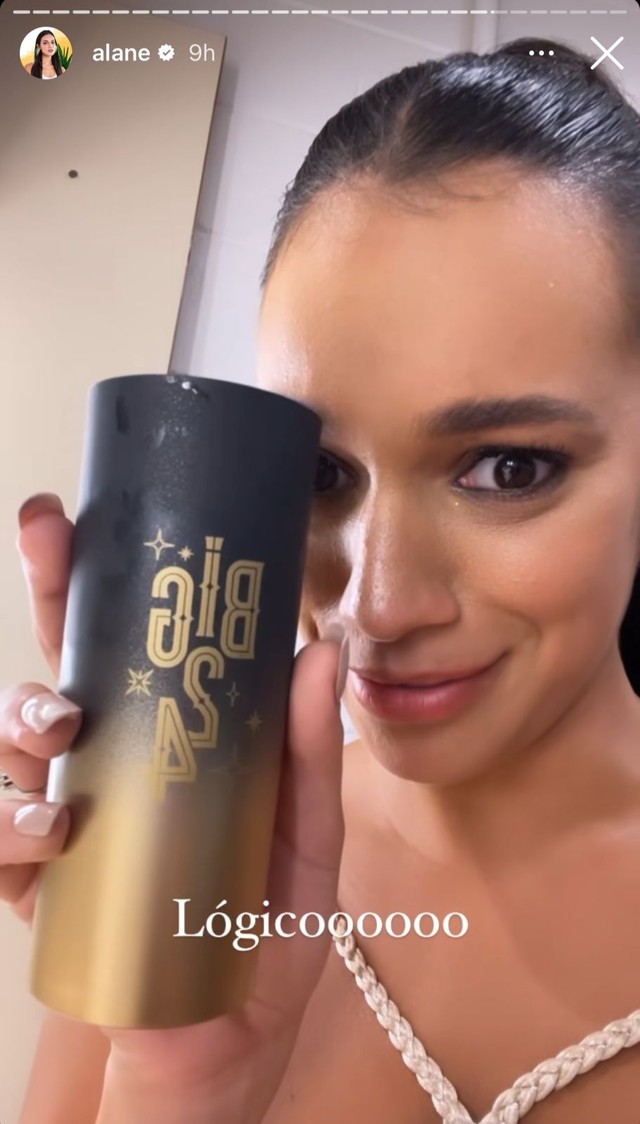 Alane mostra recordação da final do 'BBB 24': 'Agora sim, eu peguei um ...