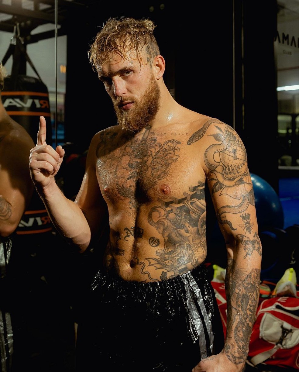 Jake Paul, desafiante de Mike Tyson, passou por transformação física ...