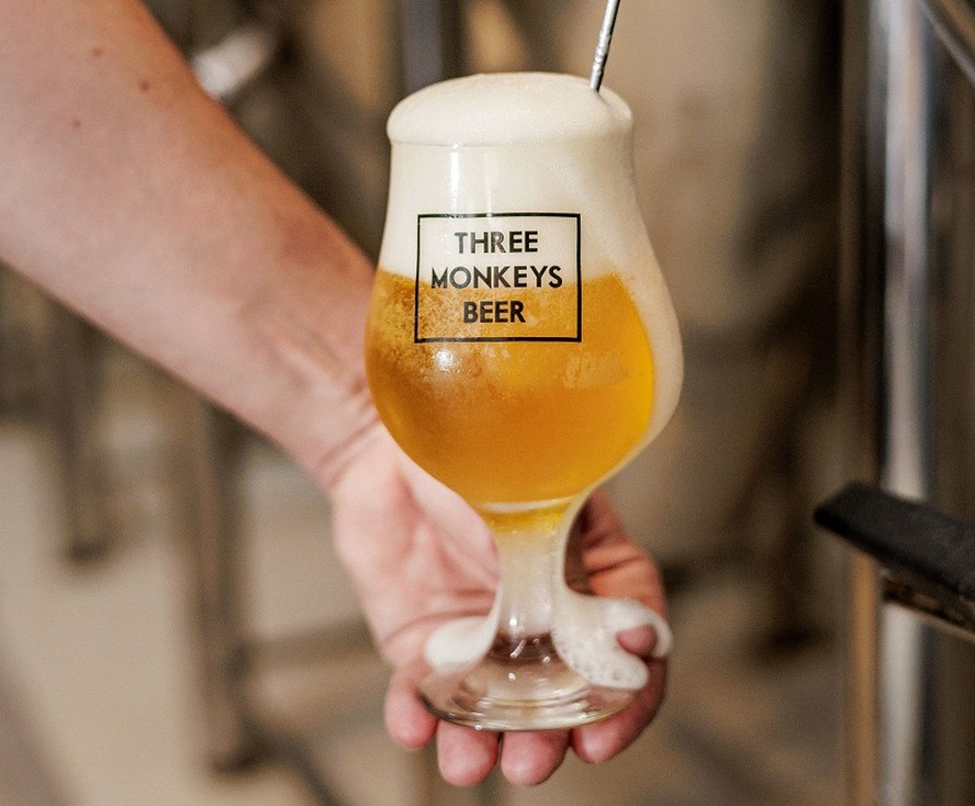 Three Monkeys Beer tem sua primeira IPA sem álcool