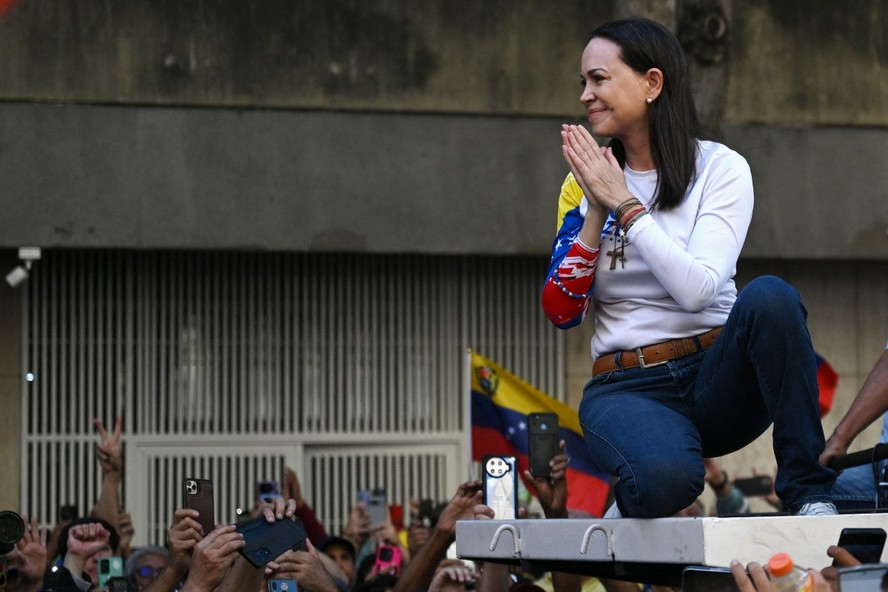 María Corina Machado espera se tornar presidente da Venezuela 'quando ...