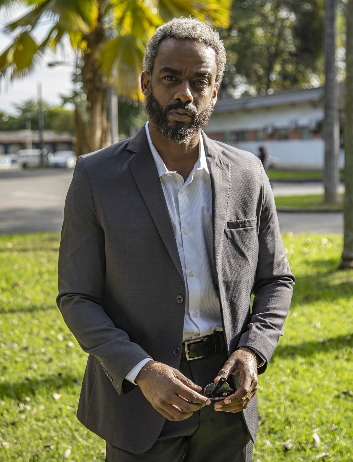 Foto: Raphael Logam aparecerá envelhecido em série do Globoplay