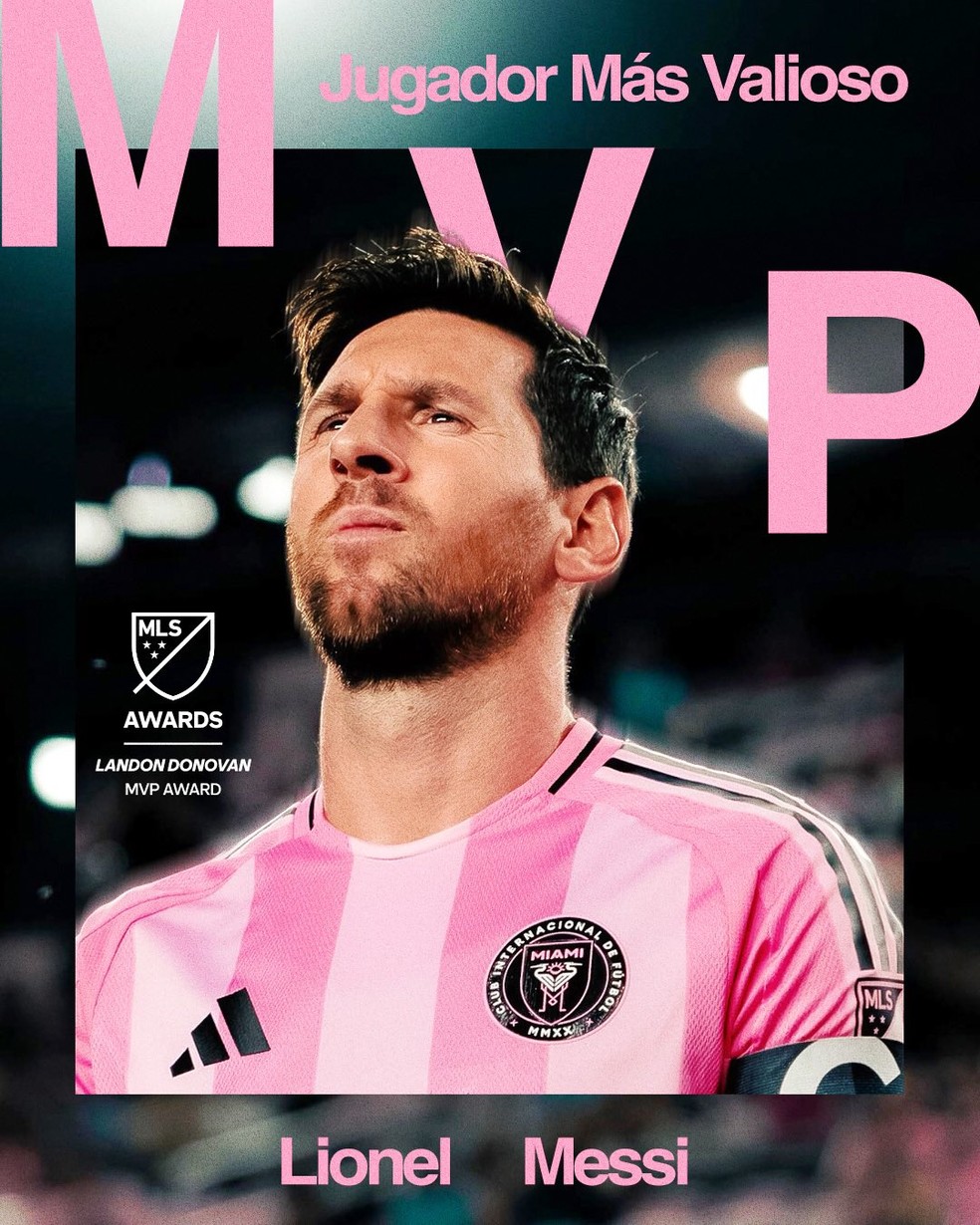 Messi é eleito o melhor jogador da temporada da MLS pelo segundo ano ...