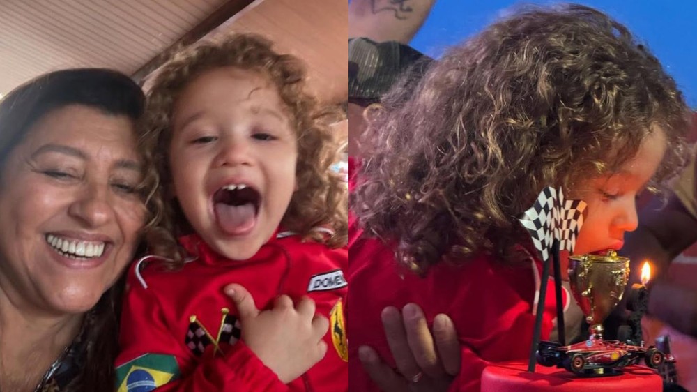 Regina Casé celebra aniversário do neto de Zeca Pagodinho e exalta ...