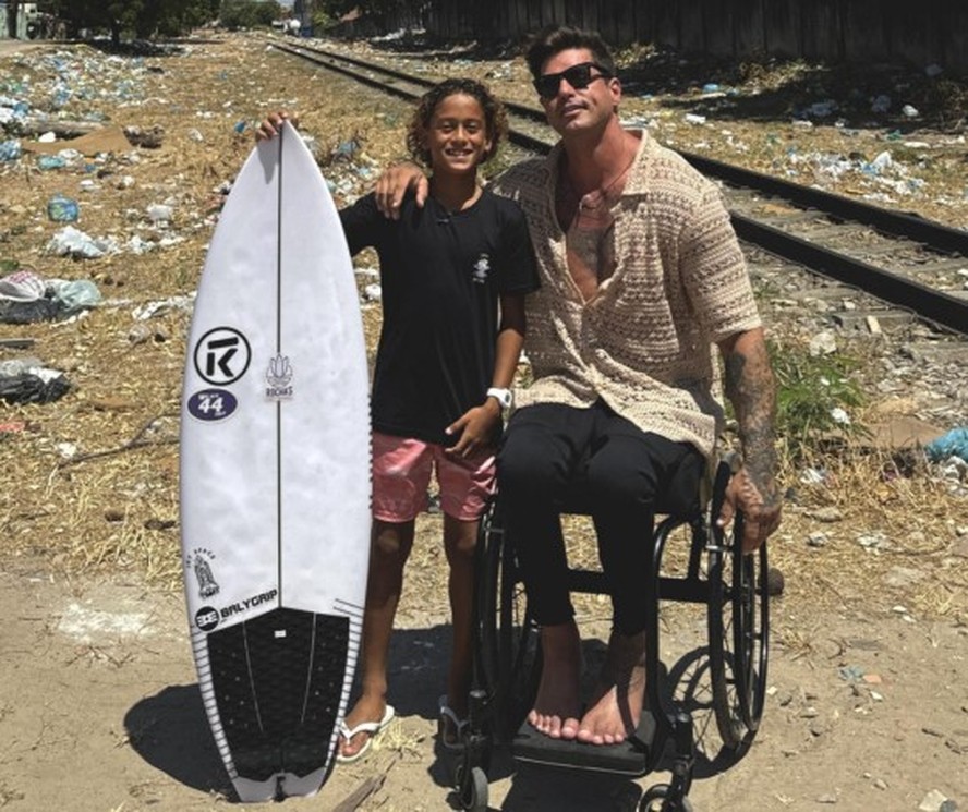 Fernando Fernandes grava série para o 'Esporte espetacular' sobre ...