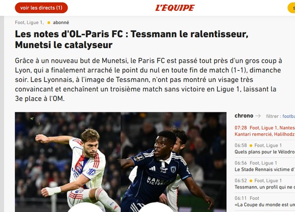 Imprensa francesa critica Endrick após sequência ruim do Lyon ...