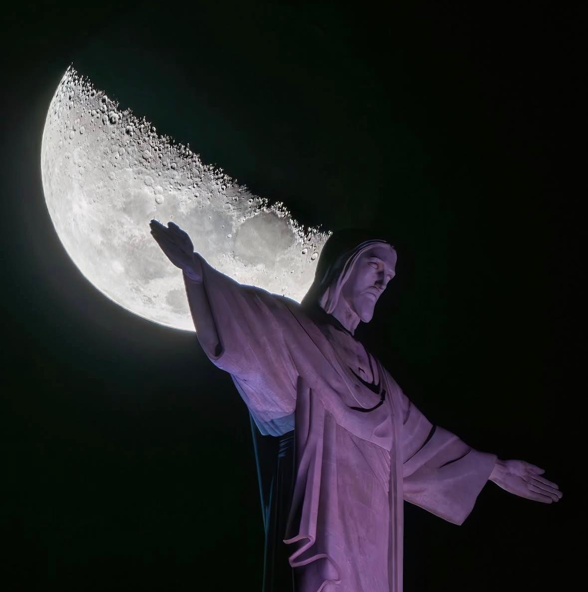 Fotógrafo revela bastidores de clique da Lua 'sorrindo' em Niterói e ...