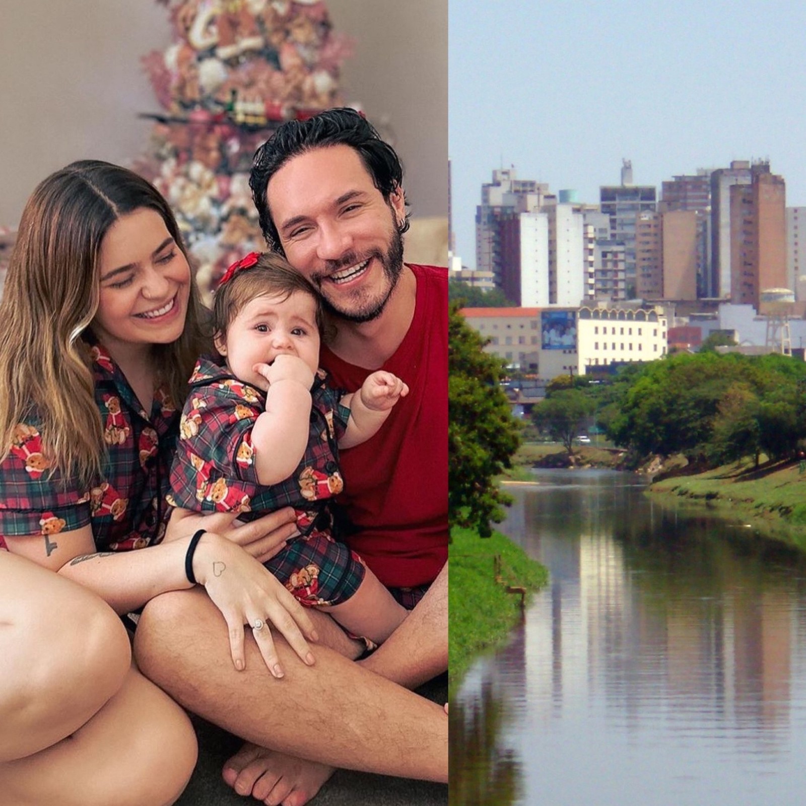 Thaila Ayala elogia a filha no seu primeiro Réveillon: 'Acordou bem na hora da virada, já nasceu ...