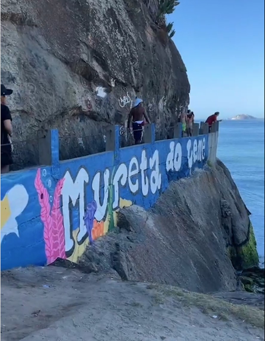 Moradores convocam manifestação contra pintura na Mureta do Leme