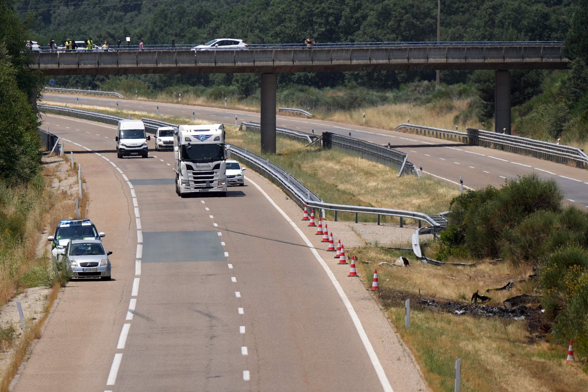 Estrada onde aconteceu tragédia de Diogo Jota teve outro acidente grave ...