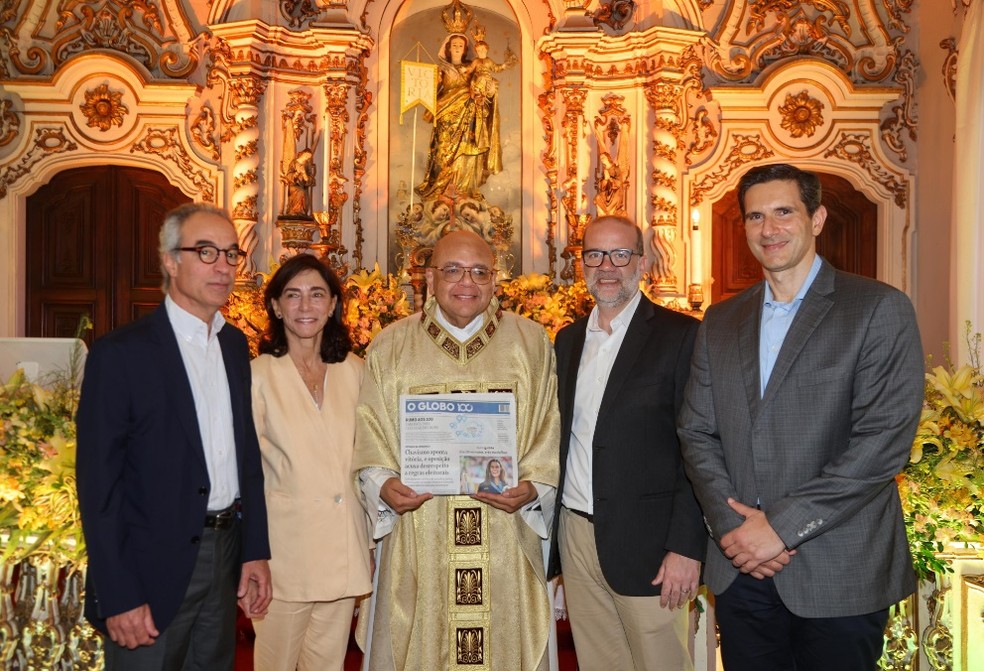 Missa pelos 99 anos do jornal O GLOBO abre comemorações rumo ao centenário