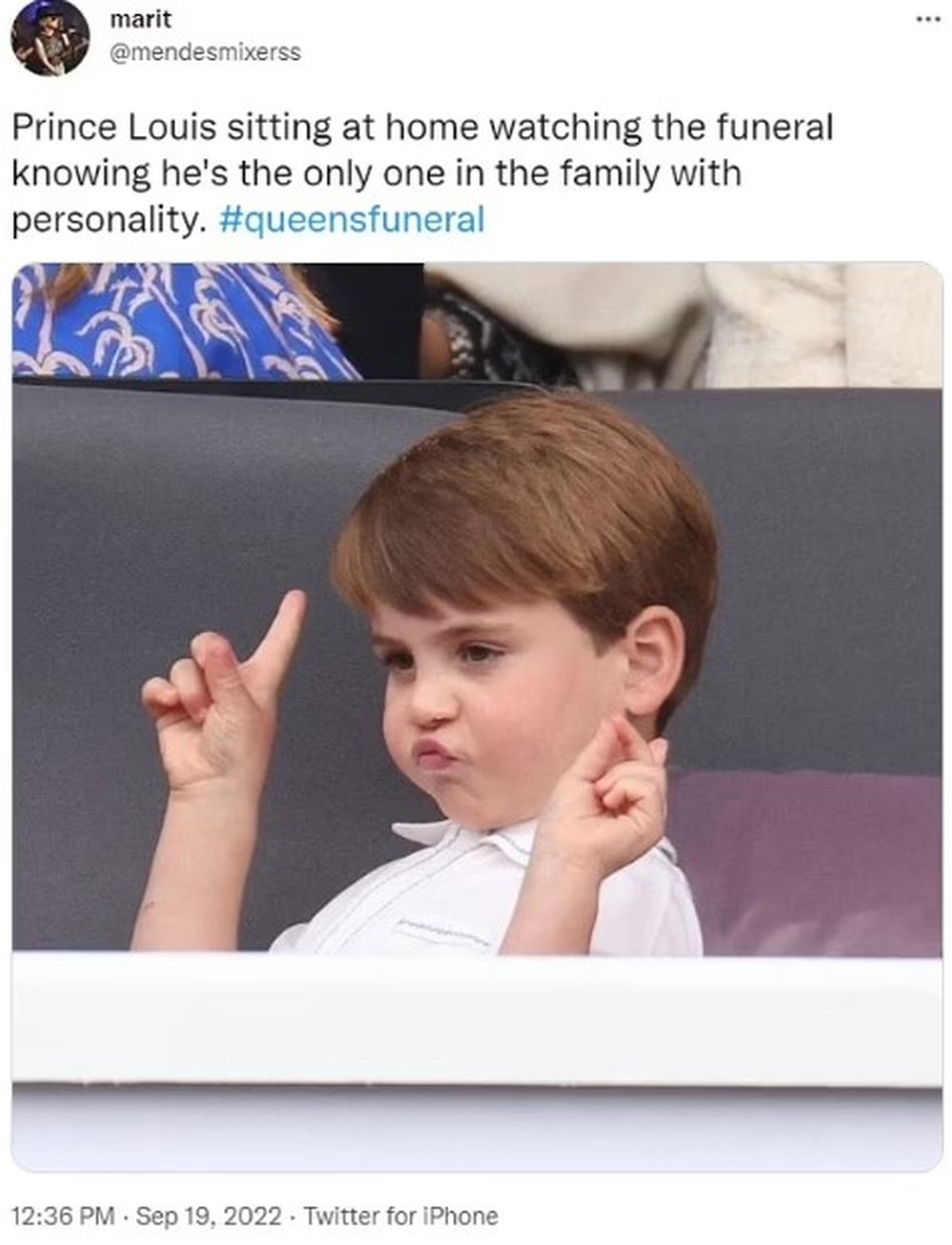 Príncipe Louis: internautas fazem memes com o fato do pequeno ter ...