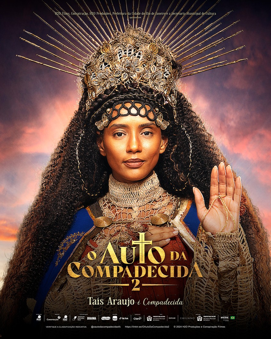 'O auto da compadecida 2' tem Taís Araujo em novo clipe, com música ...