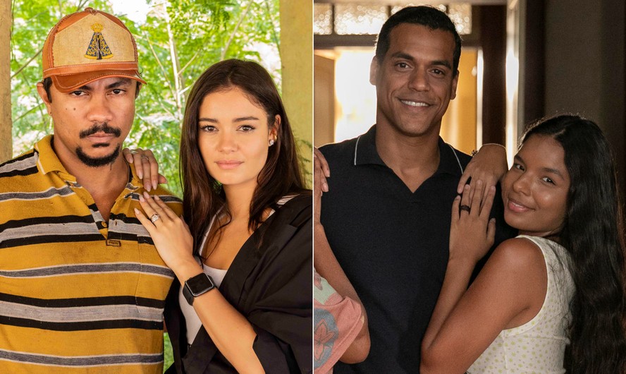 Casais de 'Renascer' se repetem na vida real; entenda