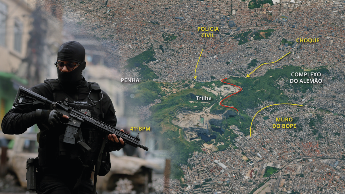 Megaoperação nos complexos do Alemão e da Penha foi planejada quase ...
