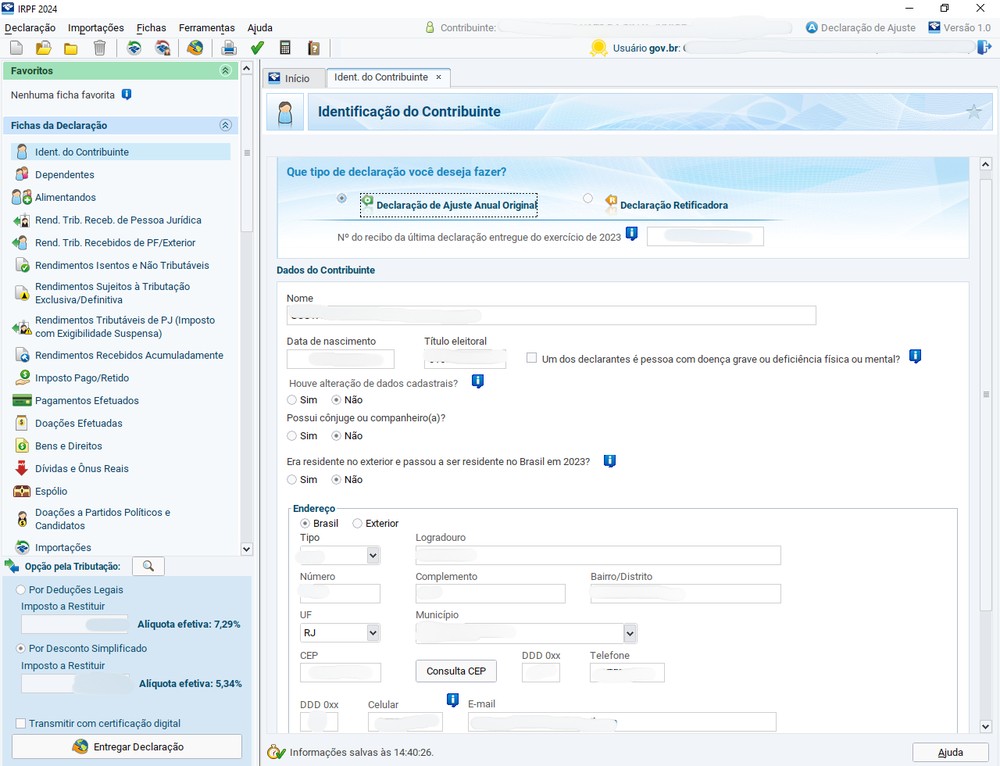 Como fazer a declaração do Imposto de Renda 2024 em apenas 2 minutos ...