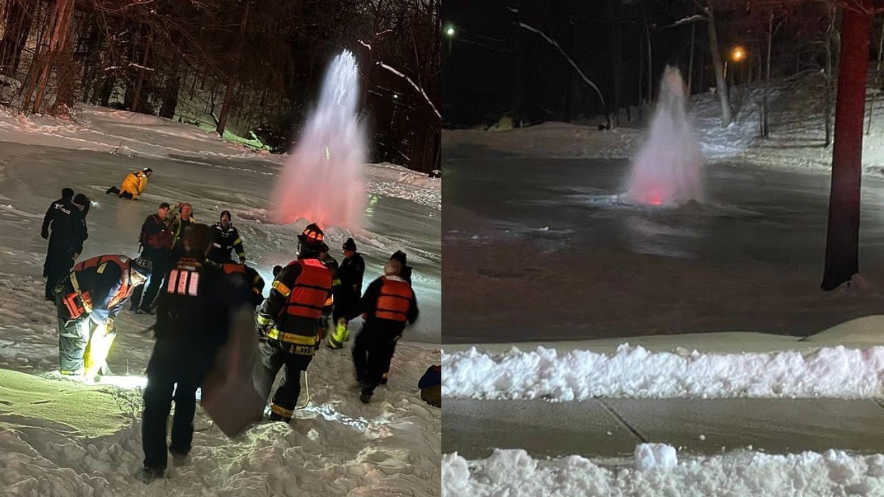 Homem sobrevive após passar 25 minutos submerso em lago congelado ao ...