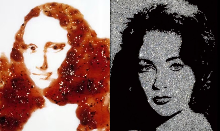Vik Muniz: Monalisa de geleia e Liz Taylor de diamante estão na maior ...