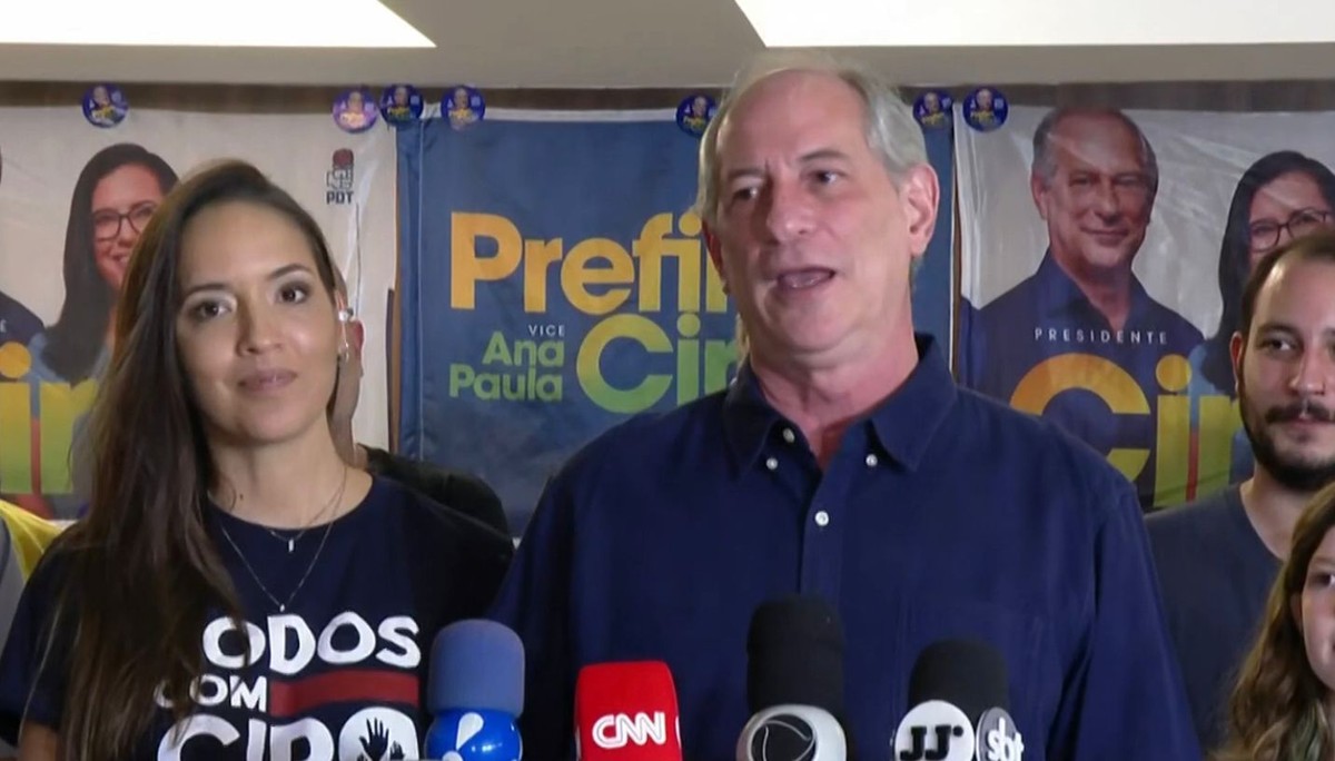 Ciro Gomes diz que está 'profundamente' preocupado com o Brasil, em ...