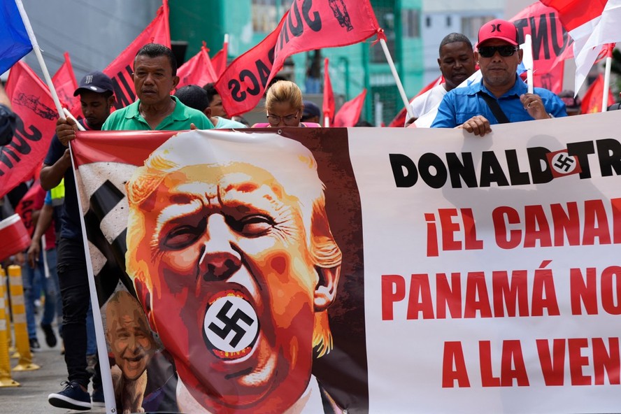 Trump insiste em ameaças, incluindo militares, contra México e Panamá ...
