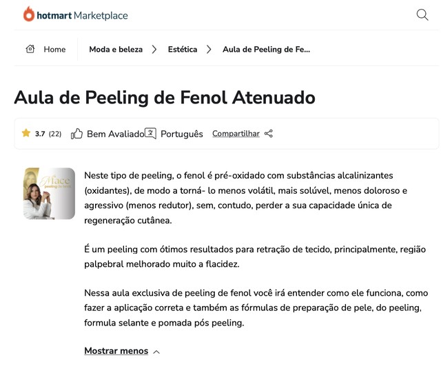 Morte após peeling de fenol: curso online em que influencer aprendeu a ...