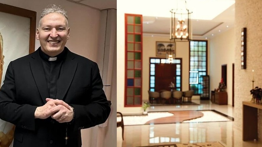 Padre Marcelo Rossi vive em casa com 'chão de espelho' e mais detalhes ...