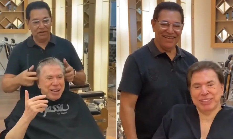 Silvio Santos cuidava do visual há 40 anos com o mesmo cabeleireiro; saiba quem é Jassa