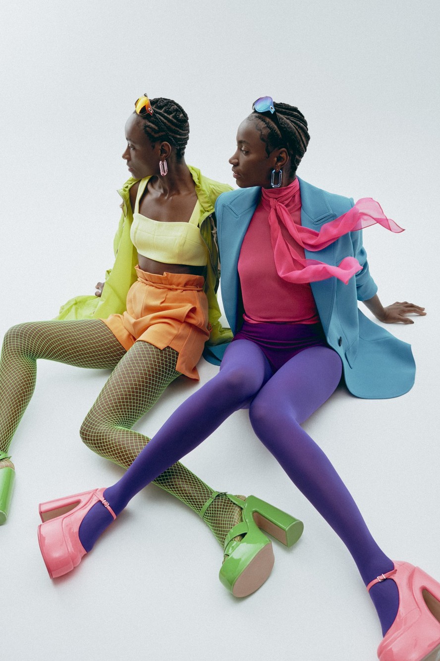 Gêmeas Yara e Yacy mostram apostas de grifes nacionais e internacionais ...