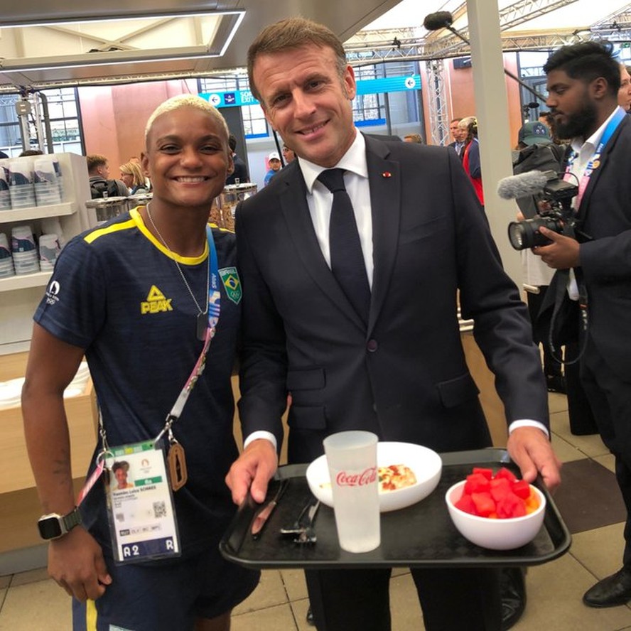 Paris-2024: Yasmin Soares, atleta de rugby, 'tieta' presidente da ...