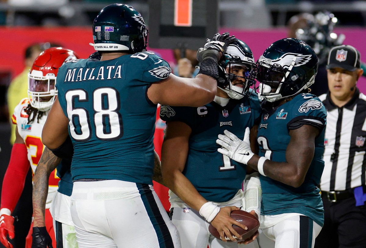 Dois times são favoritos para enfrentar o Philadelphia Eagles em jogo ...