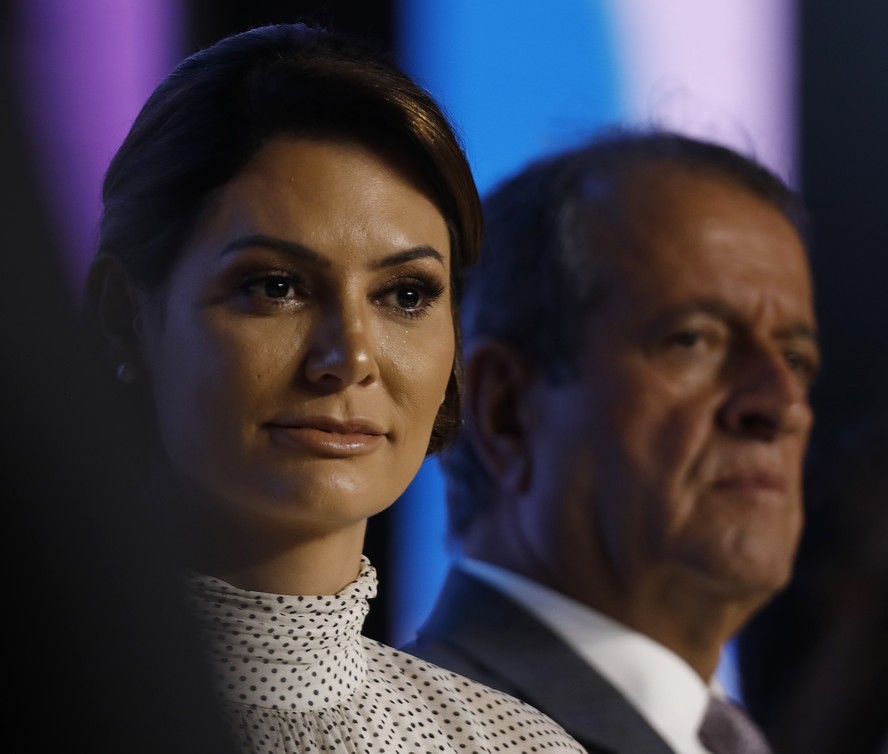Valdemar elogia Michelle, mas diz que Bolsonaro 'não gostaria de vê-la ...